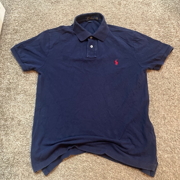 Ralph Lauren | Shirts | Ralph Lauren Mens Deep Blue Polo Shirt | Poshmark